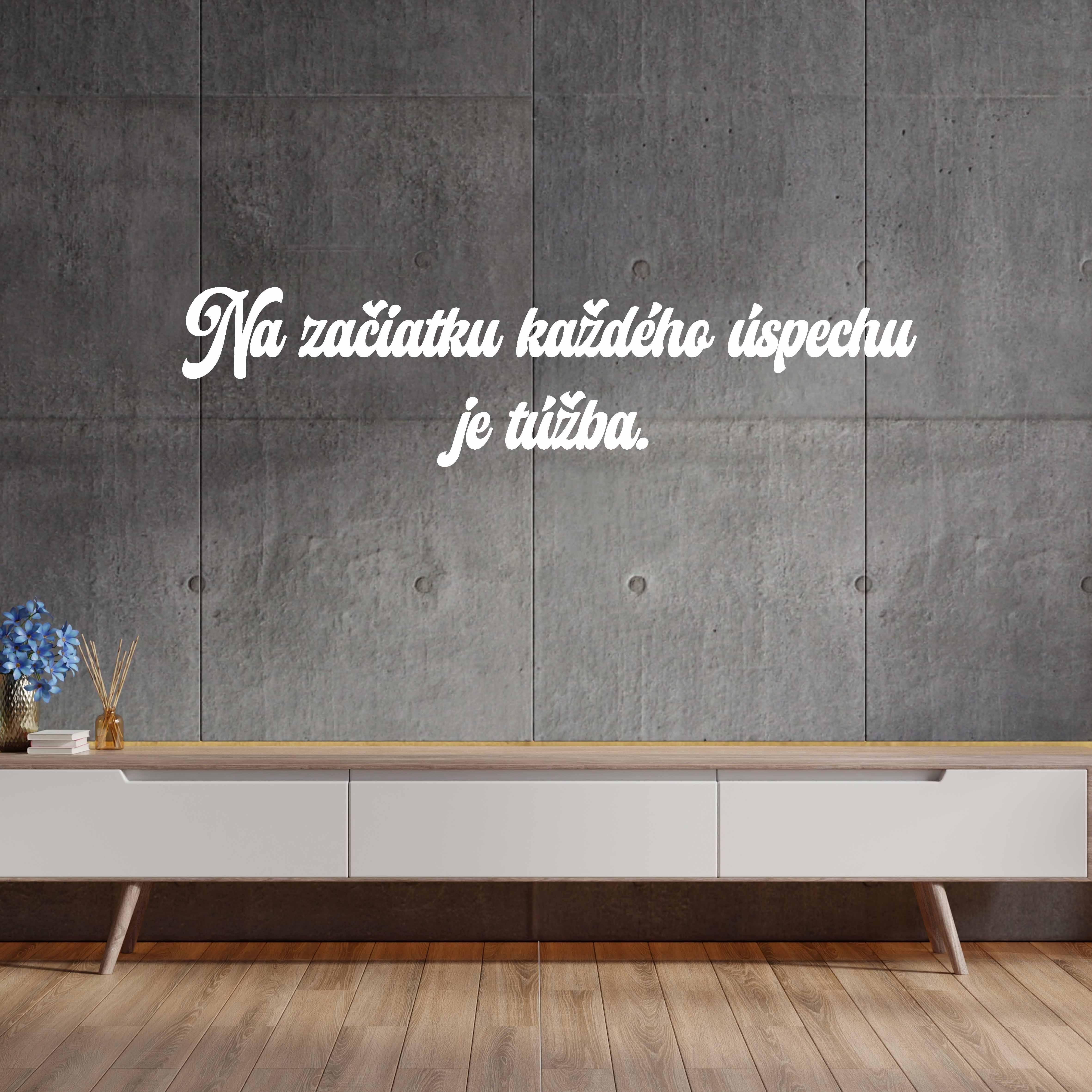 Drevený nápis na stenu - Náš domov | Darčeky u Katky